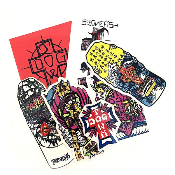 Dogtown 80s Sticker Pack – Empire Skates