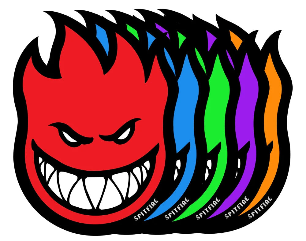 Spitfire Fireball Sticker – Empire Skates